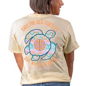 Simply Southern | Tops | Simply Southern Save The Sea Turtles Aztec ...